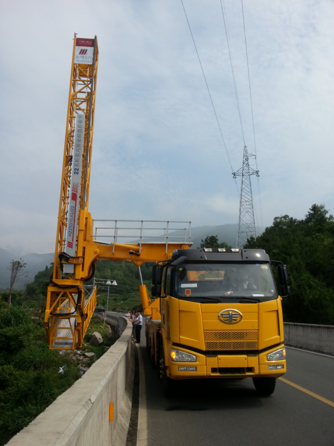 22m Bridge Inspection Platform Under Bridge Access Structure Mounted ...