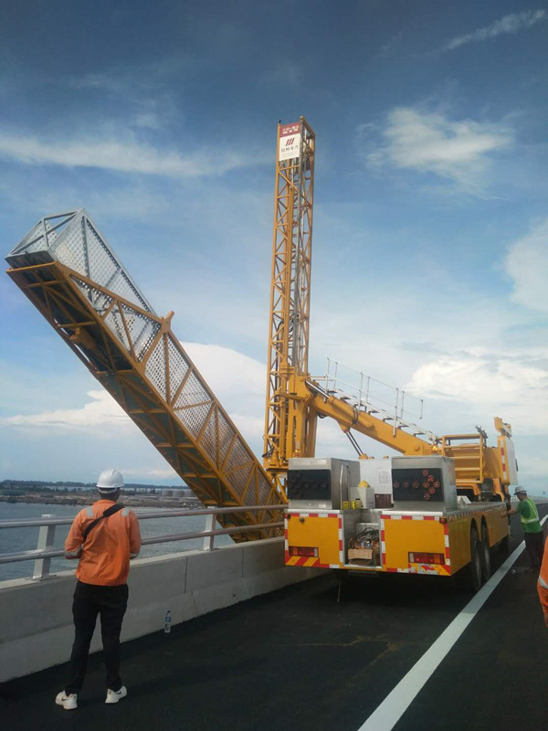 Professional Bridge Inspection Platform High Efficient Underbridge ...