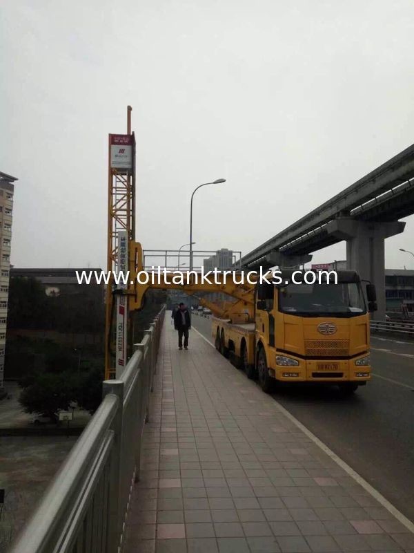 Volvo Euro V 394HP Under Bridge Platform , Bridge Inspection Machine ...